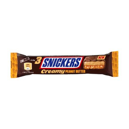 Snickers Creamy Peanut Butter Trio Bar